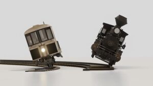 自らバランスを取る1本足のモノレール | 知力空間